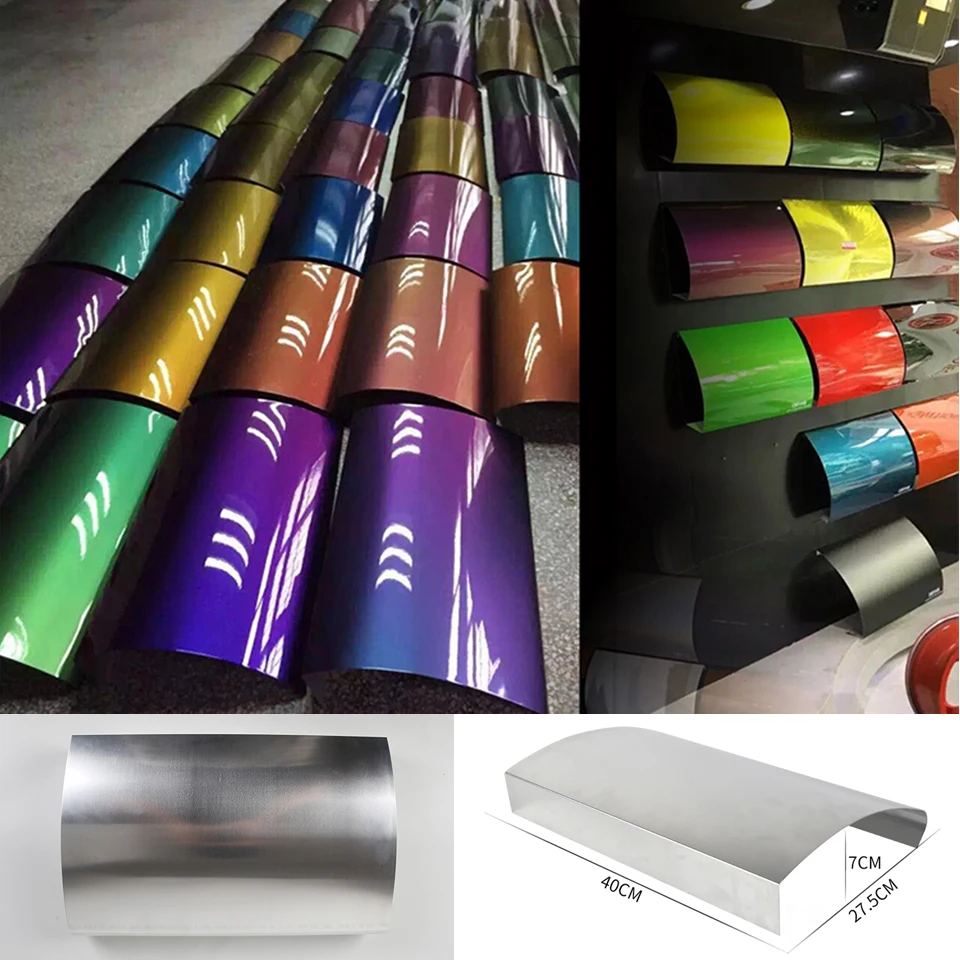 Aluminum Curved Powder Coating Sample Panels Custom Paint Color Test ...