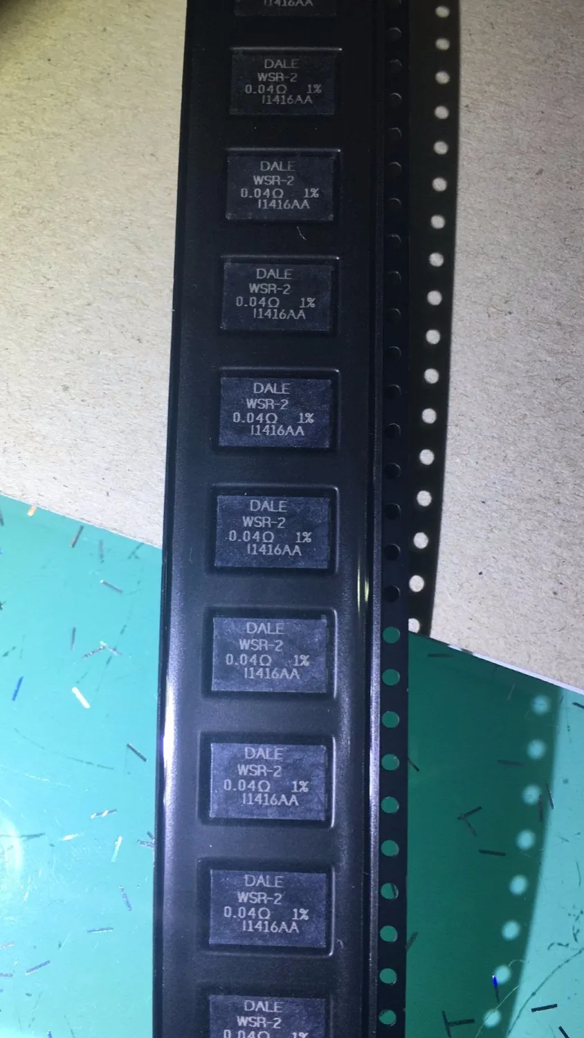 10pcs car resistor DALE WSR 2 0.04R 0.04 Euro 1% 2W Car SMD Resistor ...