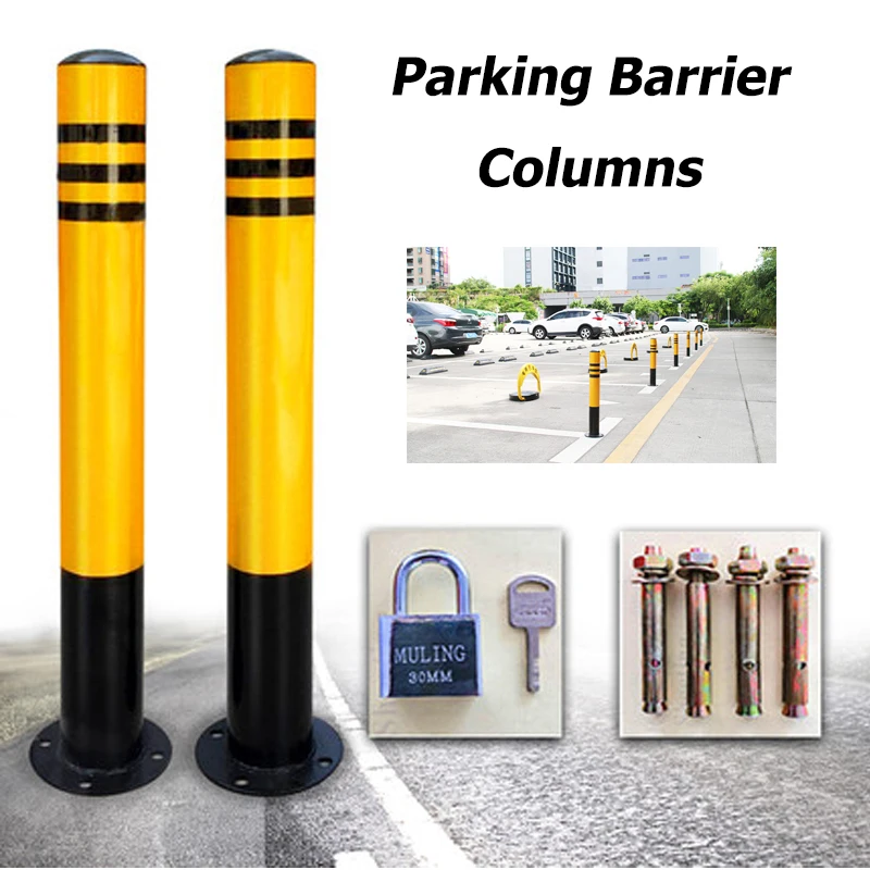 Car-Parking-Barrier-Block-Bollard-Post-Warning-Column-Road-Pile-with ...