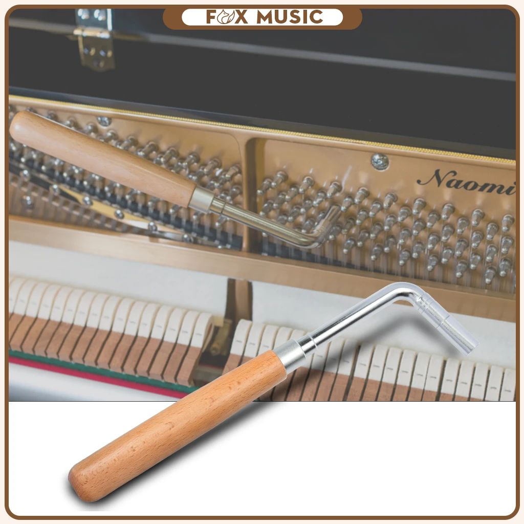 Piano Tuning Hammer Straight Solidwood Handle Wrench Tuner Piano Repair ...