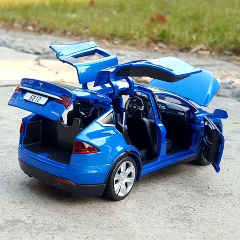 Car Simulation Collection Toys | Tesla Model X Toy Car | Car Diecast ...