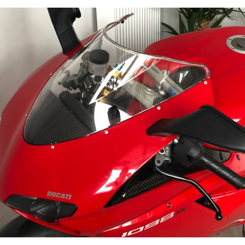 Windscreen For Ducati 848 1098 1198 S R 2007 2008 2009 2010 2011 2012 ...