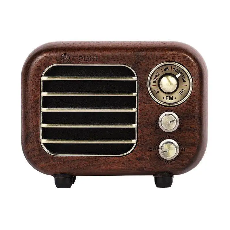Retro-Radio-Bluetooth-Small-Speaker-Vintage-Radio-Portable-FM-Receiver ...