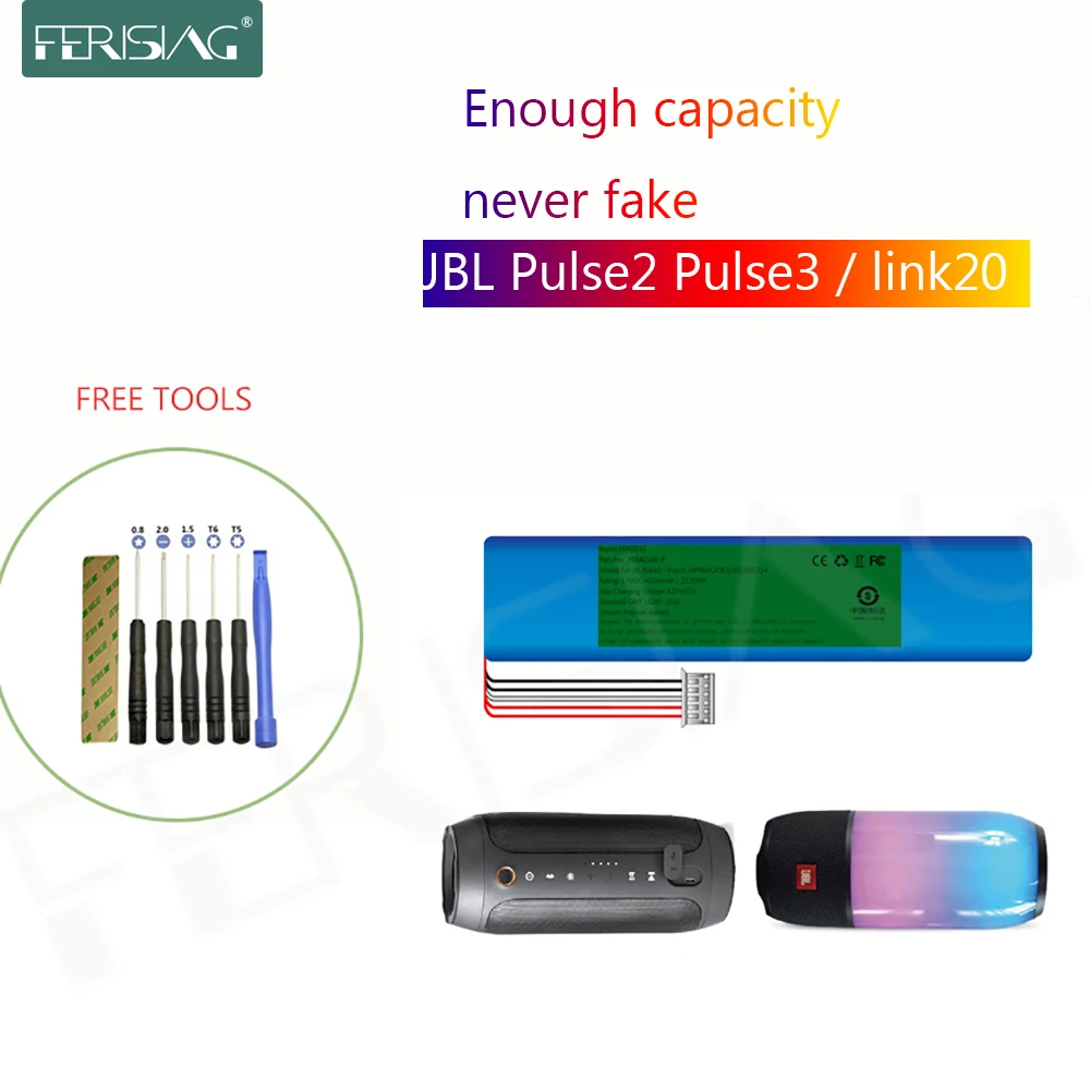 FERISING for JBL Pulse 2 3 Pulse II Pulse3 pulse2bltus 2017DJ1714 ...