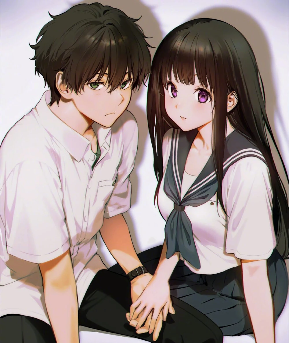 Carta Da Parati Hyouka Chitanda E Oreki