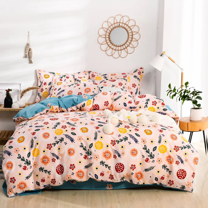 Juego-de-cama-King-de-microfibra-130-GSM-4-piezas-tama-o-completo-1 ...