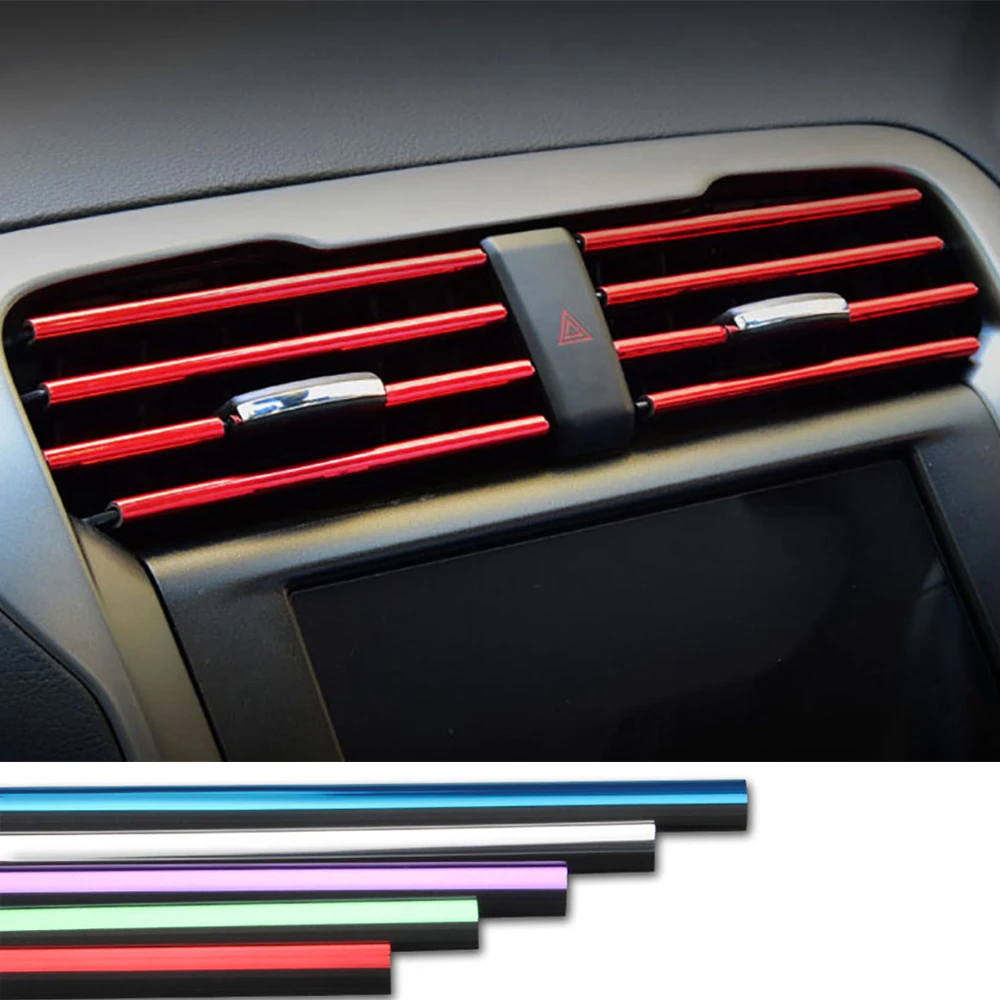 10pcs Car Air Outlet Bright Decorative Strips - NZshopsmart