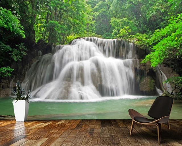 3d Wallpaper Widescreen Waterfalls