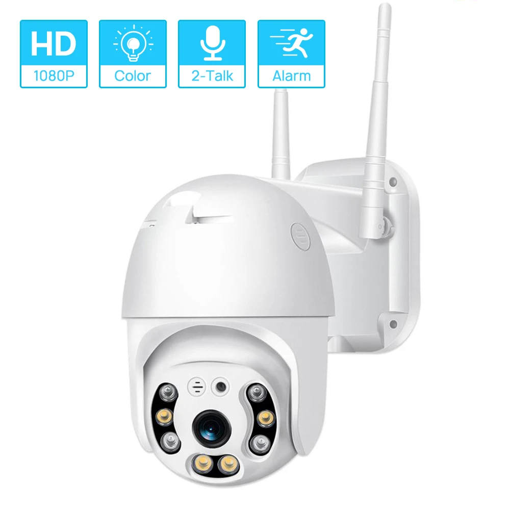 HD1080P Wifi Camera H.265x Mini Pan/Tilt Onvif IP Camera AI Human ...
