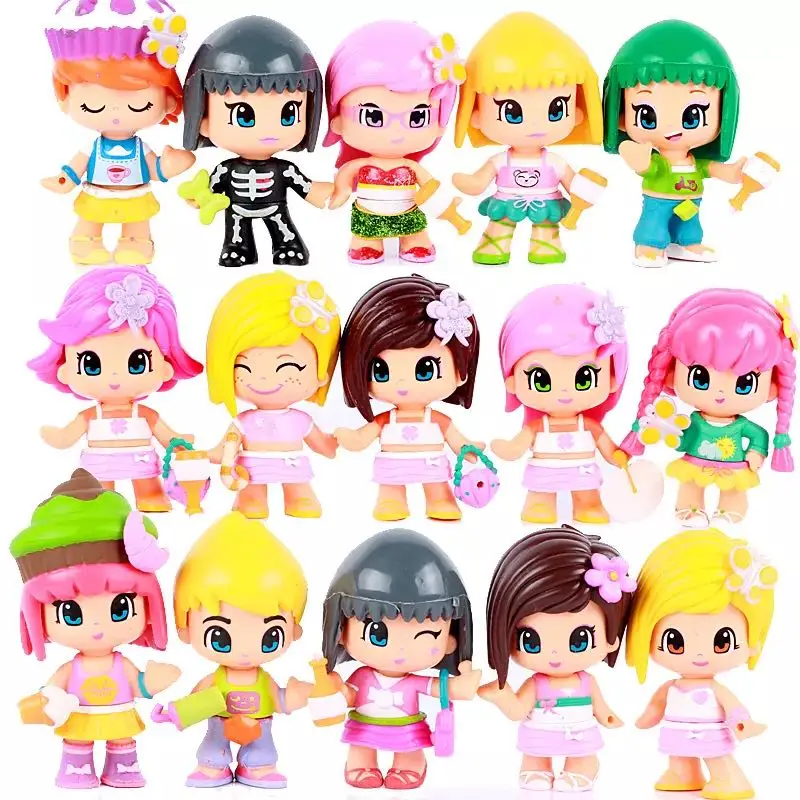 3-5pcs-lot-New-Original-Lovely-Pinypon-Dolls-Detachable-Kids-Doubleface ...