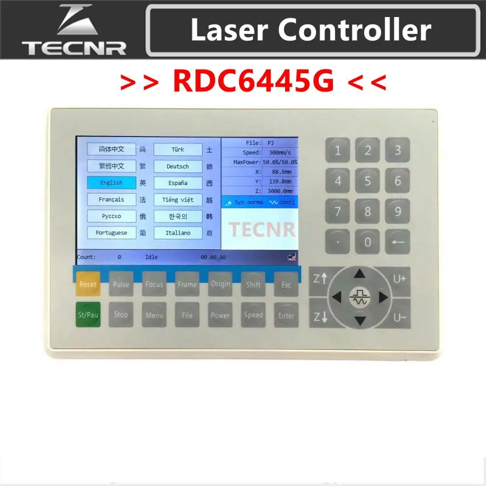Ruida RDC6445G panel mother board Co2 Laser DSP Controller for Laser ...