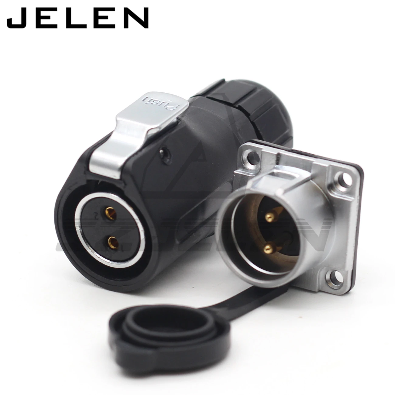 XHE20, IP67 2/3/4/5/6/7/8/9/10/12 pin Waterproof connector Square 4 ...