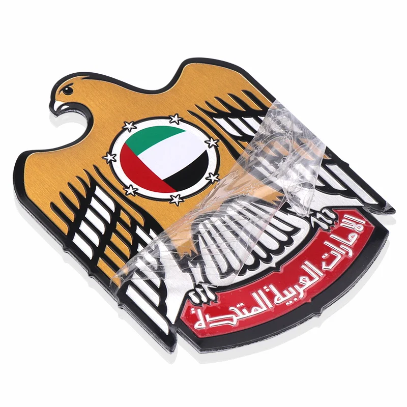 1pcs-Car-Styling-3D-Metal-UAE-United-Arab-Emirates-National-Emblem ...