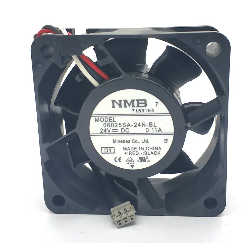 06025SA 24N BL 6025 24V 0.11A para nmb ventilador de refrigeración 60* ...