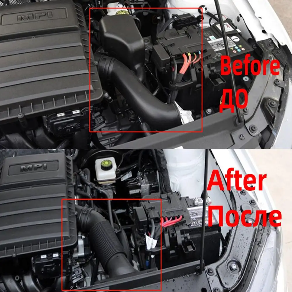 New Air Intake Guide Inlet Duct Intercooler Turbe Pipe Hose For VW Polo ...