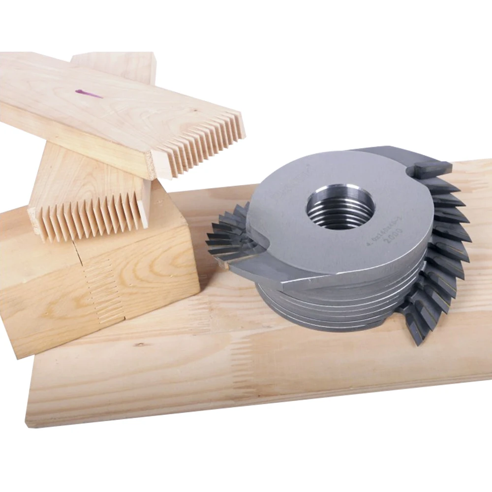 1 pcs Woodworking Carbide TCT Finger Joint Cutter Wood Splicing Blades ...
