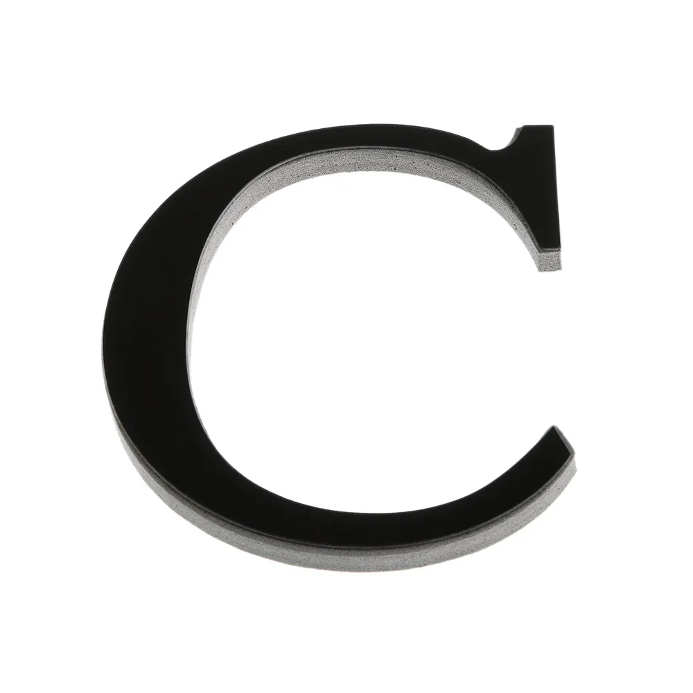 Буквы акриловые буквы 26 буквы Diy 3d зеркальные акриловые настенные наклейки домашний декор