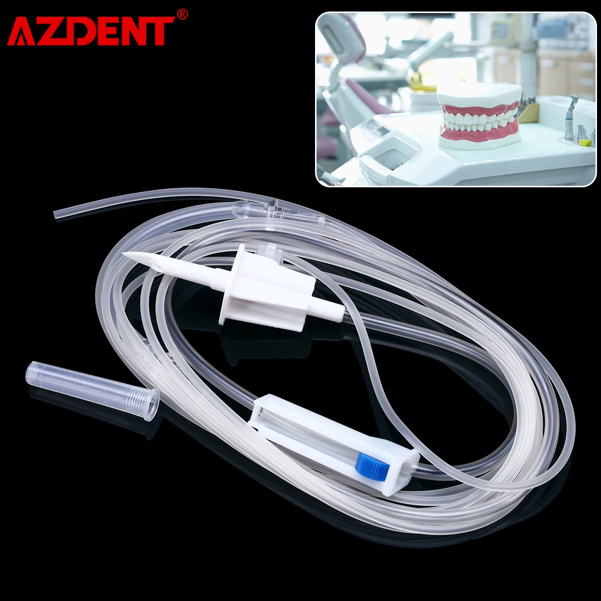Dental Implant Flush Hose Oral Irrigation Disposable Tube Kit Tubing ...