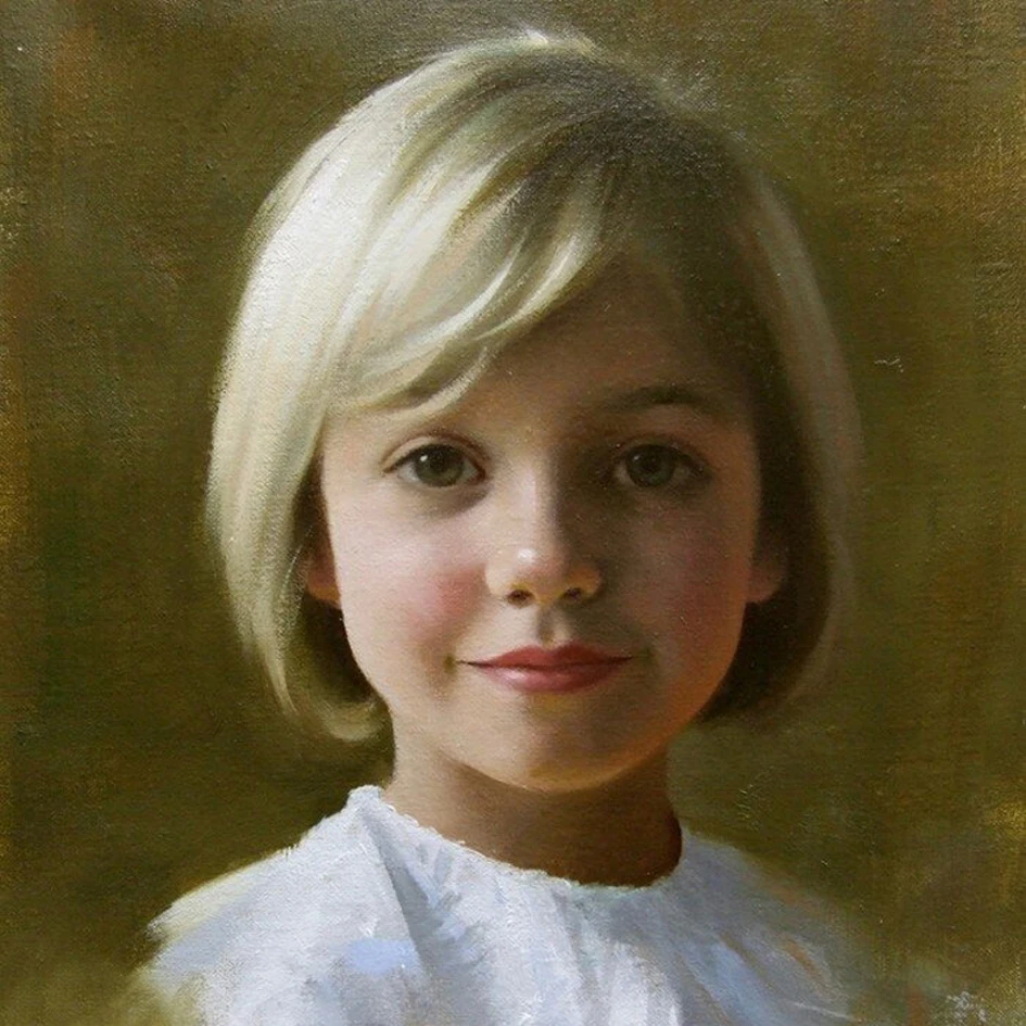 Custom-portrait-Painting-From-Photo-Hand-Painted-Oil-painting-on-Canvas ...