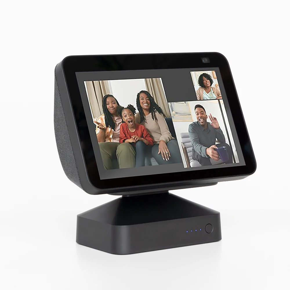 Ggmm base de bateria para echo mostrar 8 mostrar 5 1st 2nd gen amazon ...