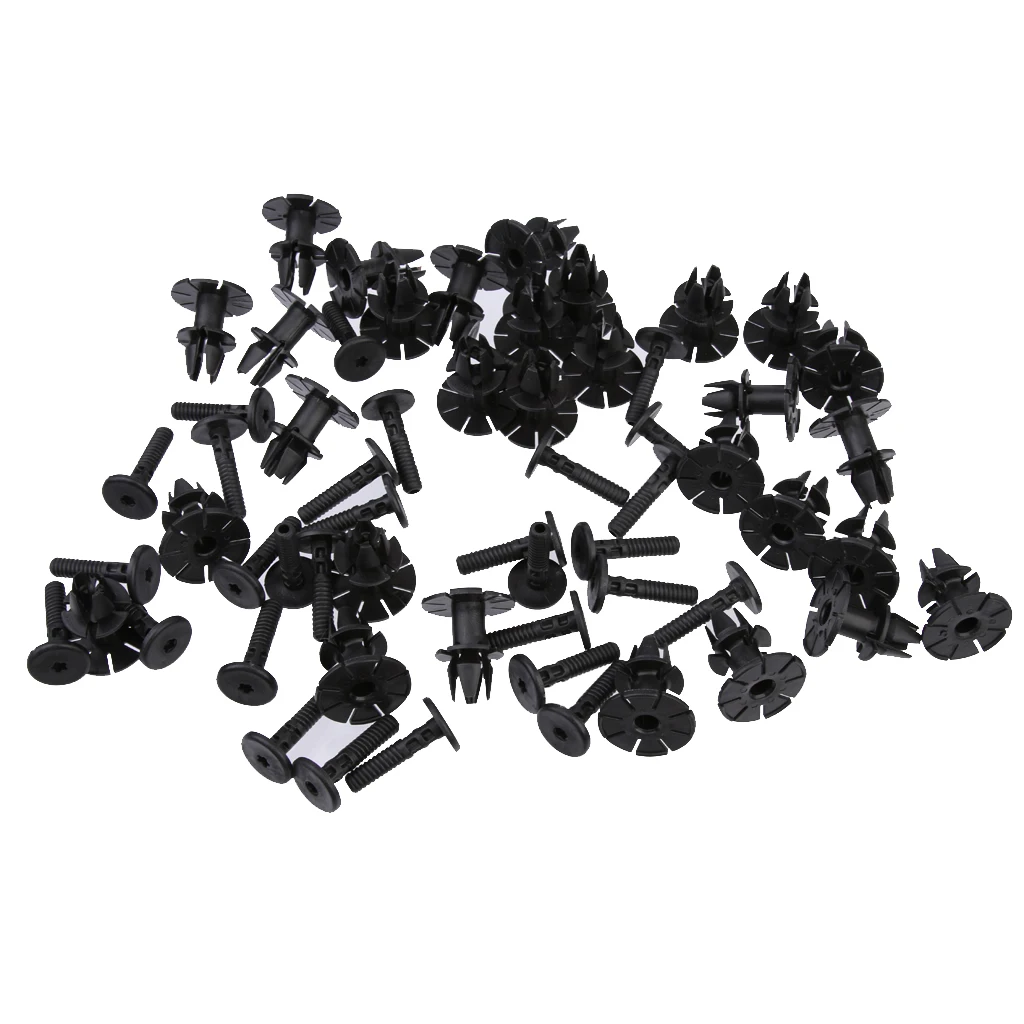 Clips de fixation pour jupe de bordure latérale, 30 pièces, Rivets pour ...