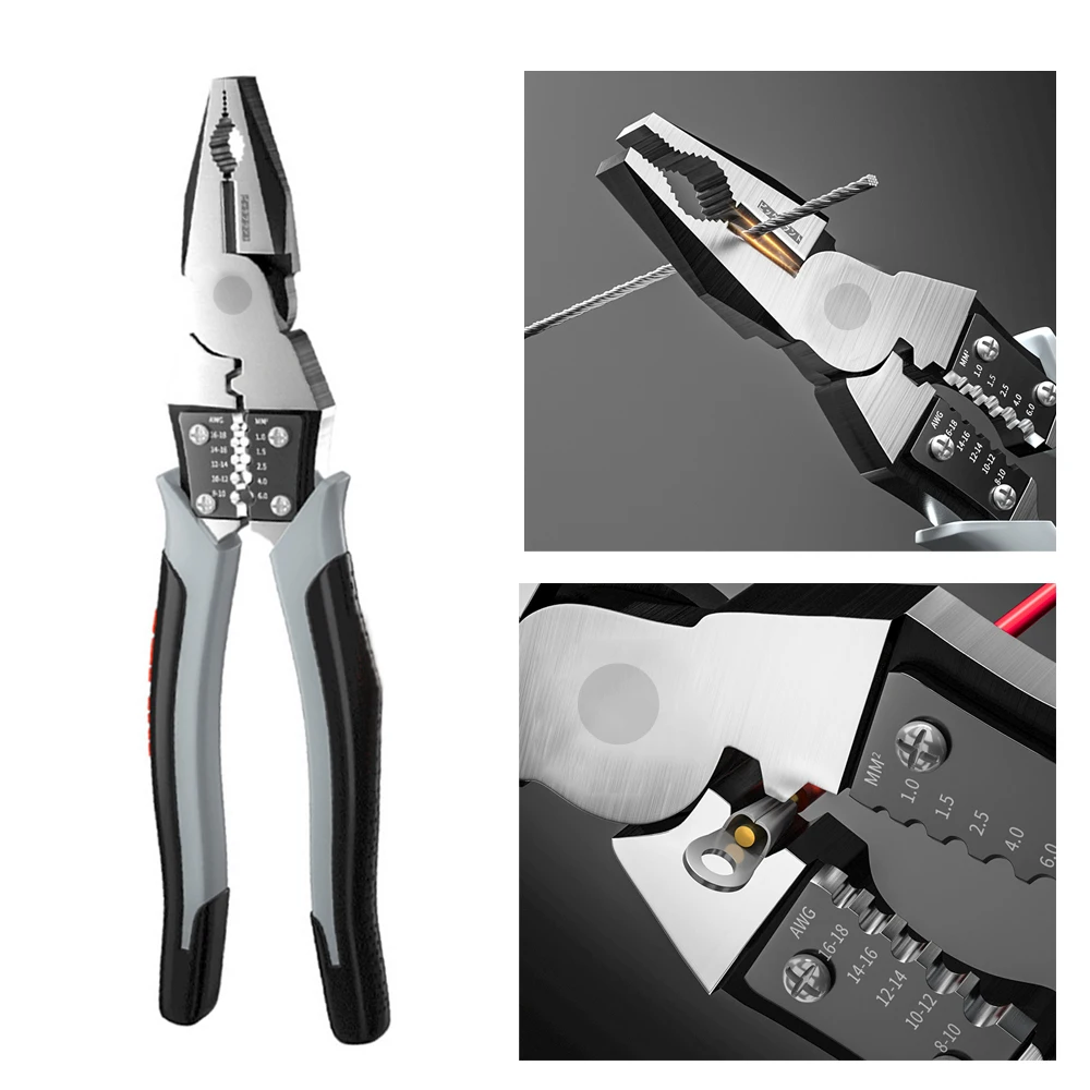PINCE DE SERRAGE,Diagonal pliers--Pince diagonale multifonction de 7 ...