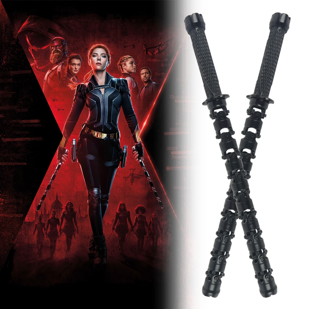 Halloween-performance-Black-Widow-Natasha-Electric-Staff-LED-Baton ...