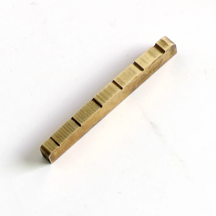 Diy Guitar Parts 42mm Brass Strat Guitar Nut 43mm For Tele Guitars 6 ...