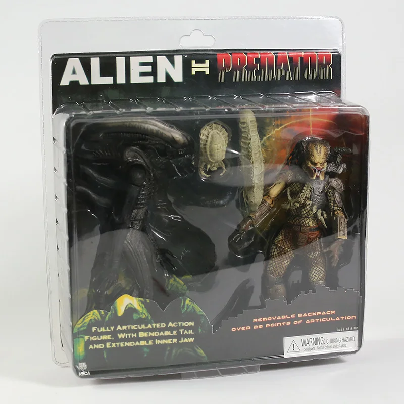Neca Alien Vs. Predator 7" Action Figure Collection 2-pack - Action ...