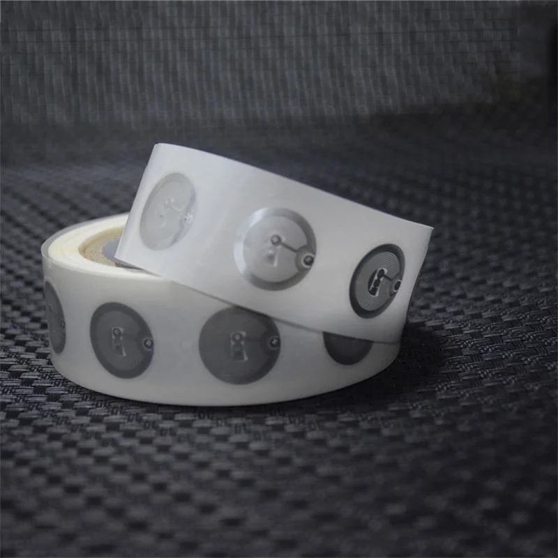 50pcs 13.56mhz Uid Changeable S50 1k Nfc Sticker Wet Inlay Nfc Tag ...