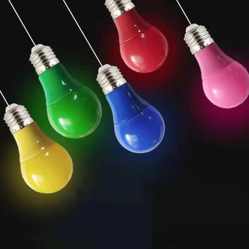 Bombilla LED de colores para decoración del hogar, barra de luz E27 de ...
