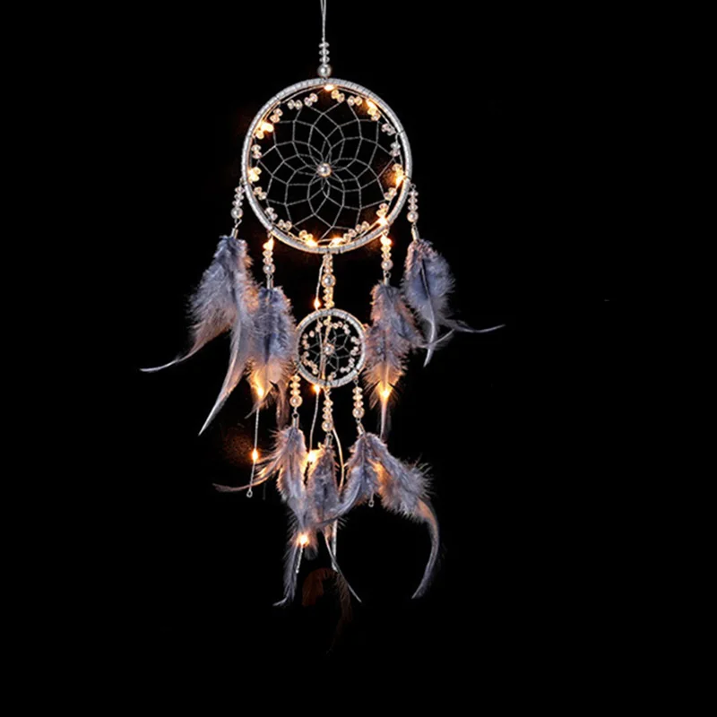 Ловец снов с легким или без него, креативное натуральное разбитое древо ...