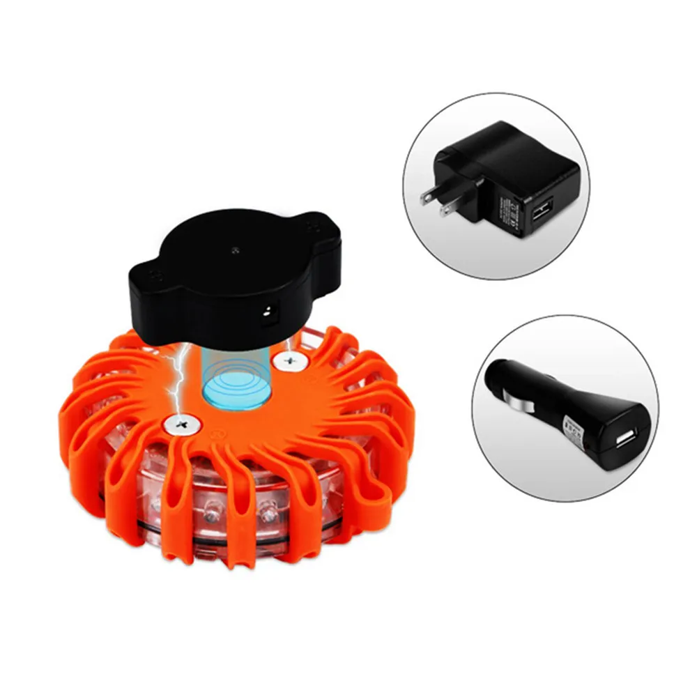USB Rechargeable Magnetic Emergency Roadside Safety Light IP44 Road ...