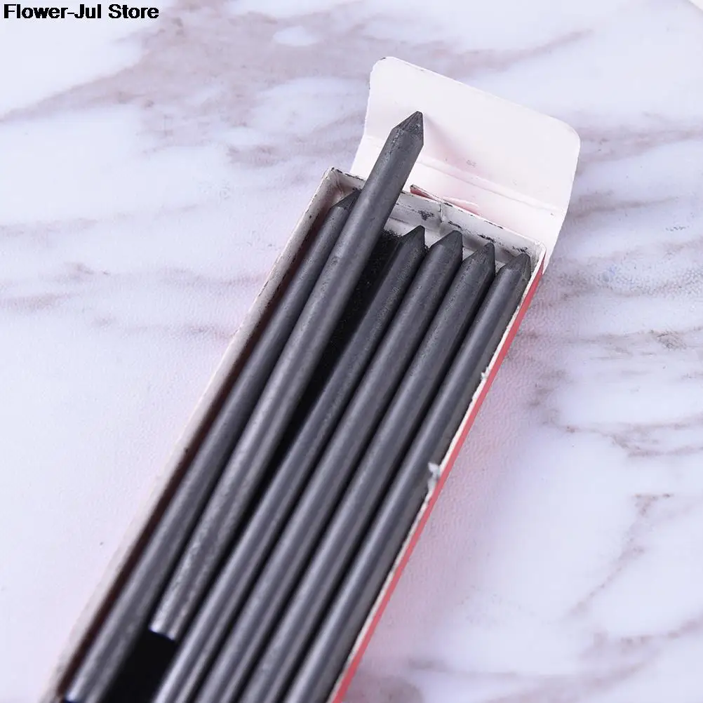 CRAYON GRAPHITE,8B--Crayon à charbon de bois-Graphite de 6, 5.6mm, pour ...