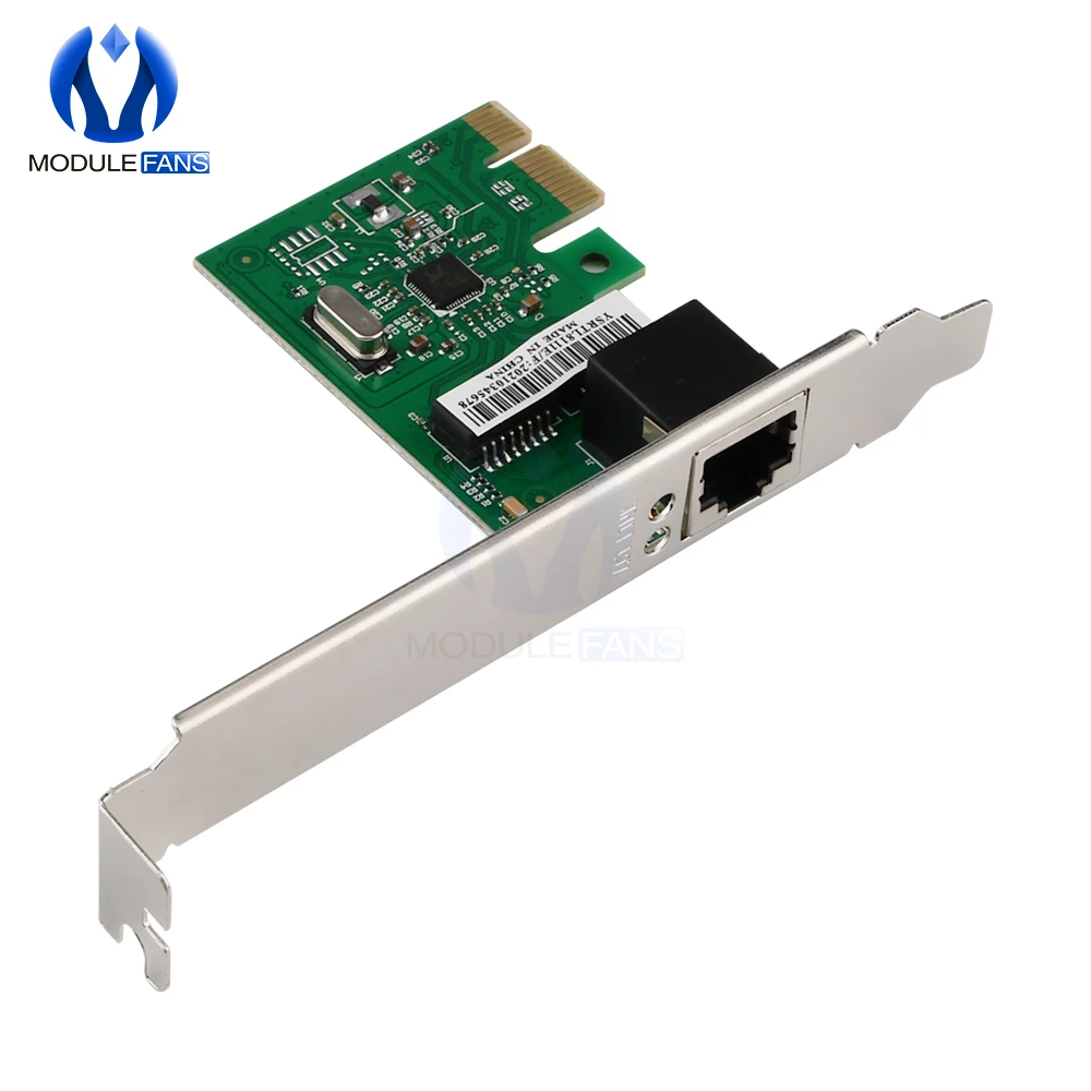 1000mbps Gigabit Ethernet Pci Express Pci-e Network Card 10/100/1000m ...