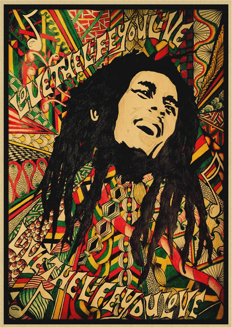 Bob Marley Singing Posters