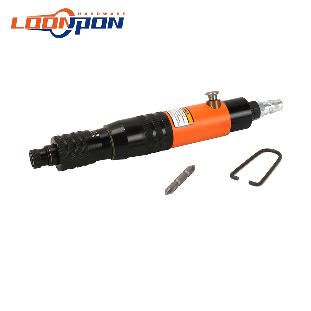 Air Screwdriver Pre-setting Torque Control Pneumatic 1200rpm Reversable ...