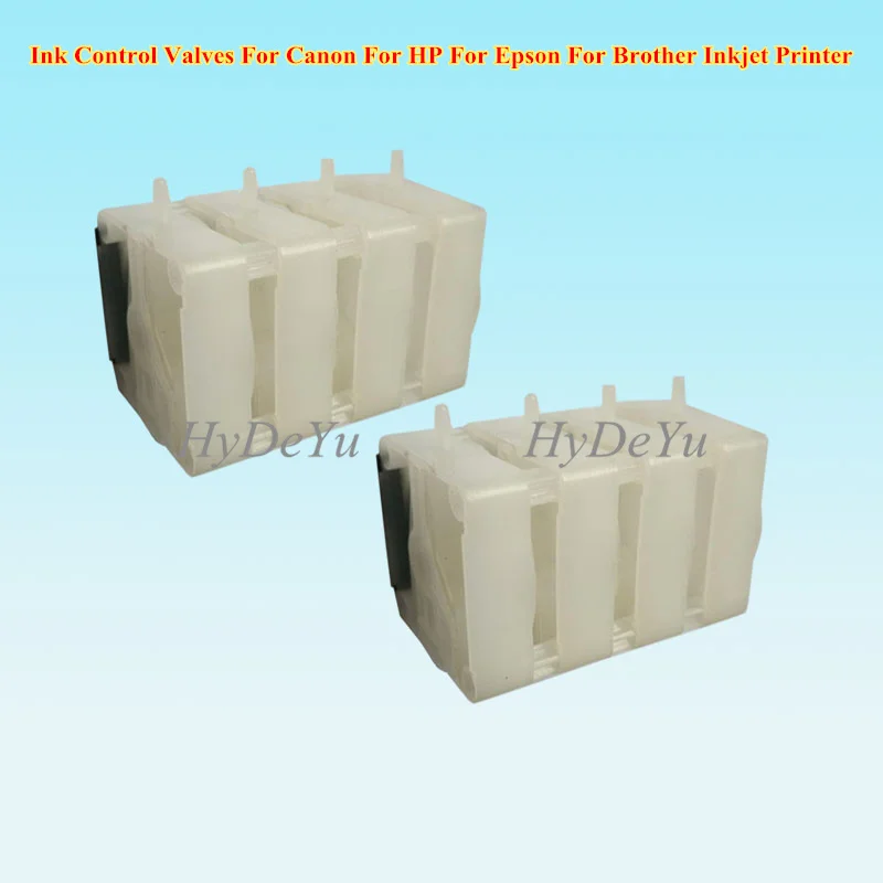 20sets 4 Color CISS One Way Valve Ink Damper/Ink Control Valves for ...