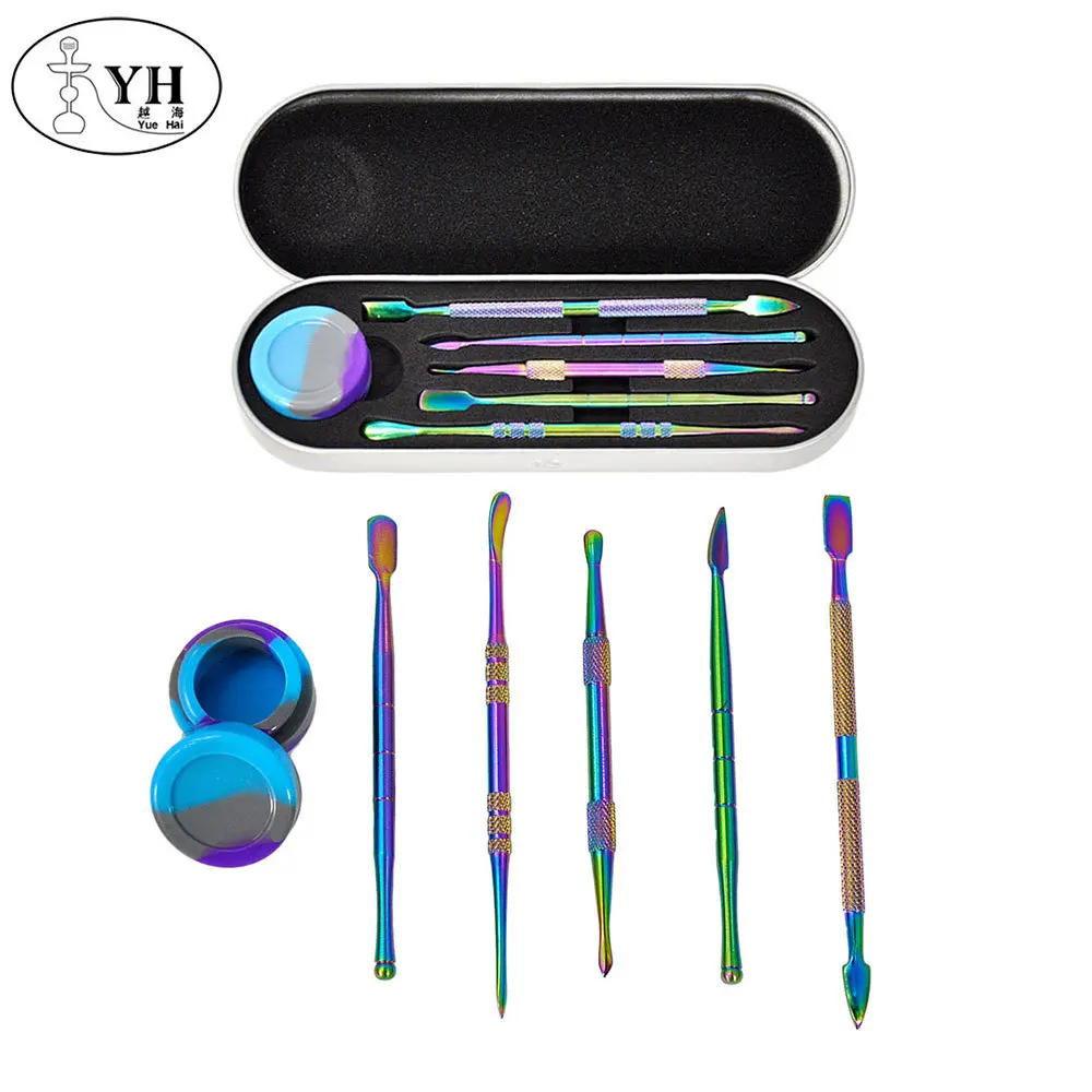 hookah-accessories-Smoking-scoop-set-7-piece-cigarette-oil-storage-tank ...