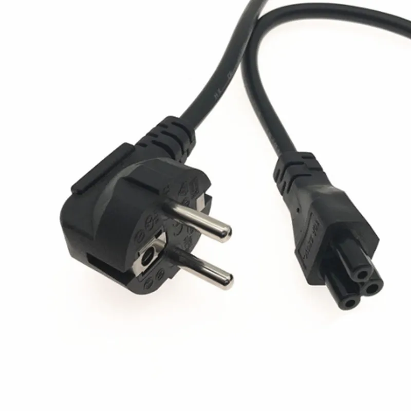 EU Europäische Netzkabel EU Euro IEC C5 Kleeblatt Netzteil Blei Kabel 1 ...