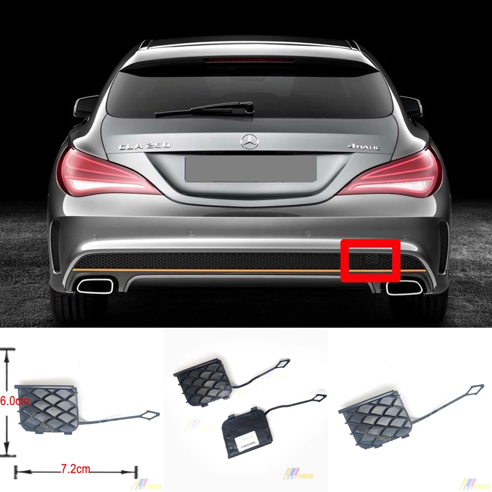 Cubierta-de-remolque-trasero-A1178852422-Fit-13-19-mercedes-benz-W117 ...