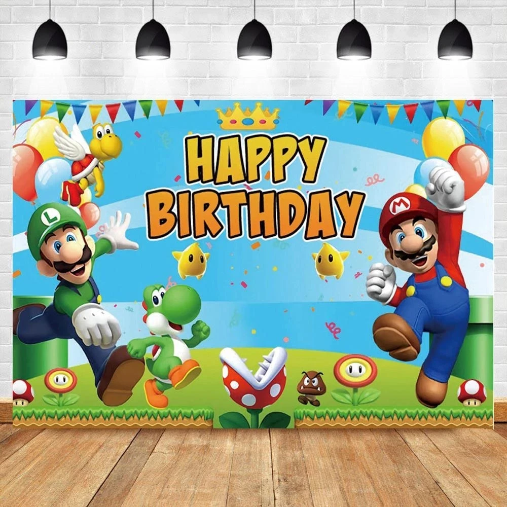 Paper & Party Supplies Party Supplies Birthday Theme Party Backdrop For ...