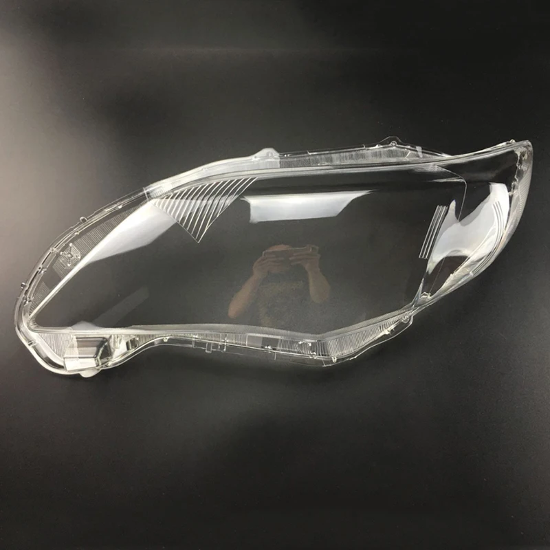 Car Front Headlight Lens Cover Auto Shell Headlamp Lampshade For Toyota ...
