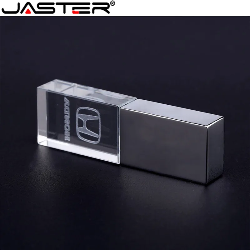 JASTER honda crystal + metal USB flash drive pendrive 4GB 8GB 16GB 32GB ...