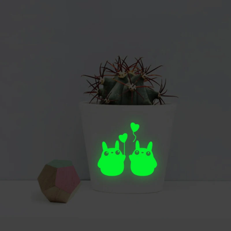 Cartoon-Totoro-Balloon-Luminous-Switch-Decals-Kids-Rooms-Glow-In-The ...