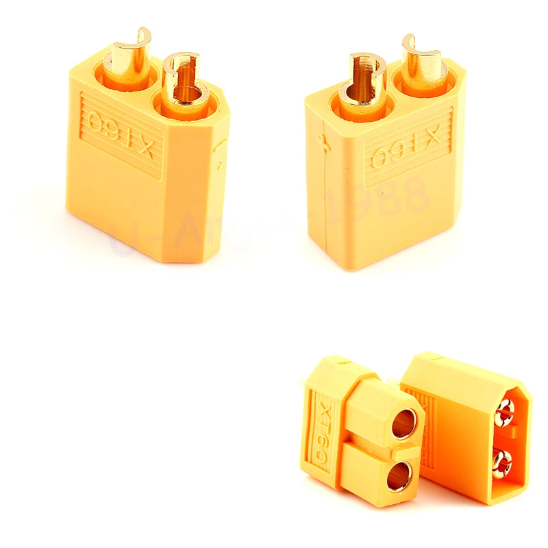 20pcs Xt60 Xt-60 Male Female Bullet Connectors Plugs For Rc Lipo ...