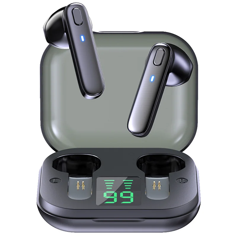 Auriculares inalámbricos TWS con Bluetooth 5,0, cascos deportivos con caja de carga de 2200mAh ...