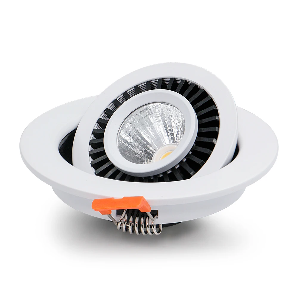 360 Degree Rotatable LED Recessed Shell Spotlight