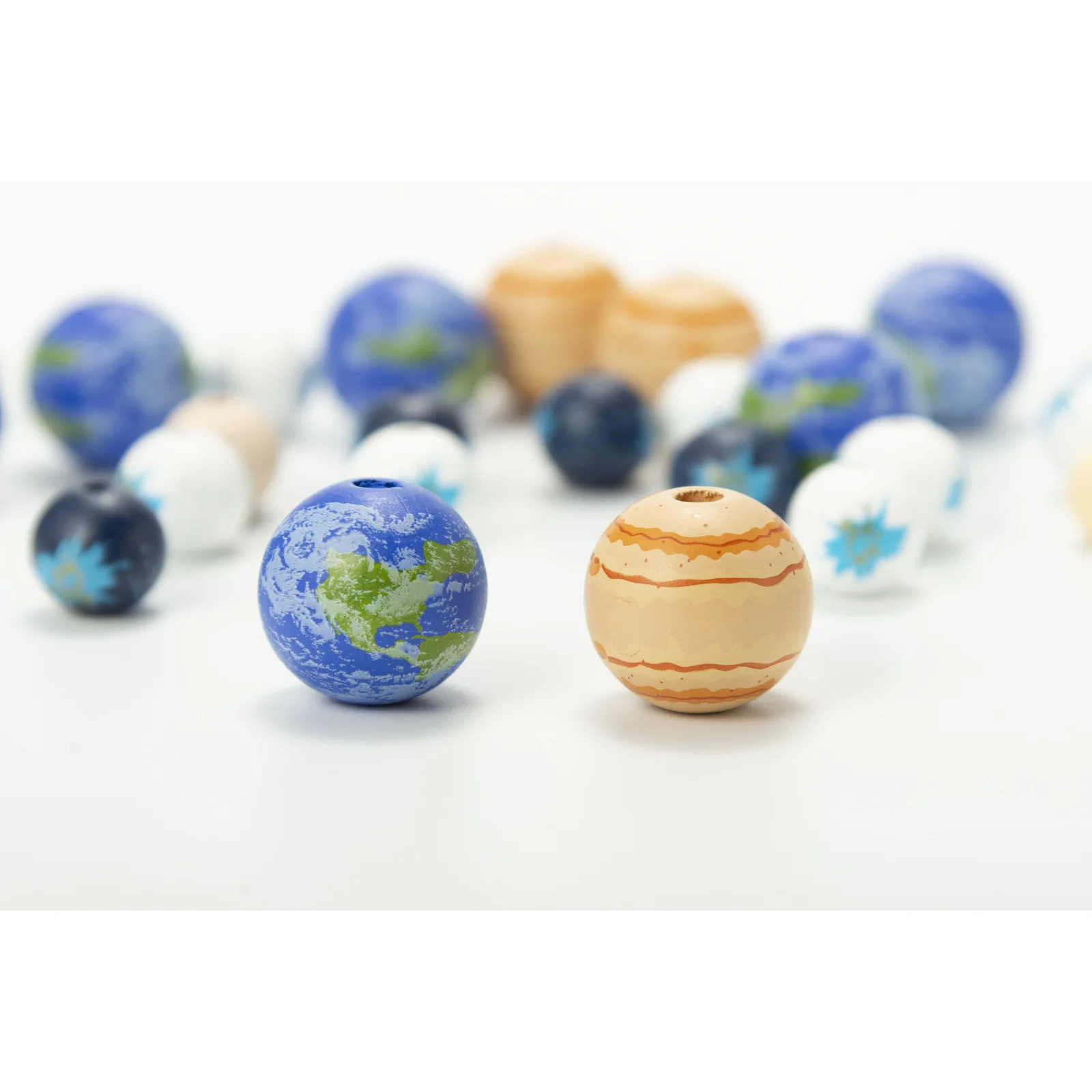 Wooden Jewelry Accessories | Planets Solar System | Wooden Space ...