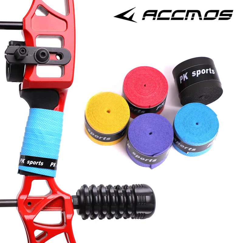 New 1pc Archery Absorb Sweat Band Bow Riser Tape Band Non Slip Stretchy ...
